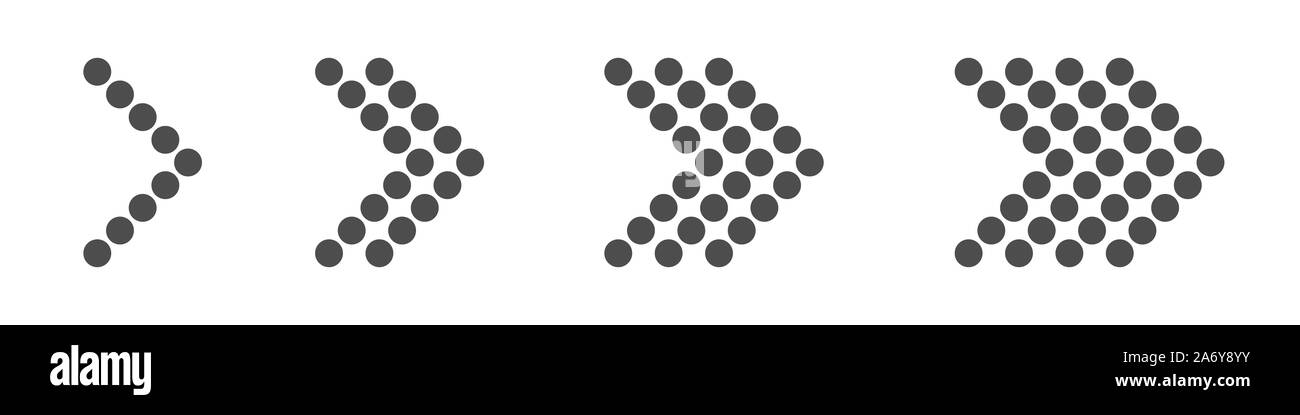 Arrow icon set. Arrows. Pointer signs Vector illustration Stock Vector ...