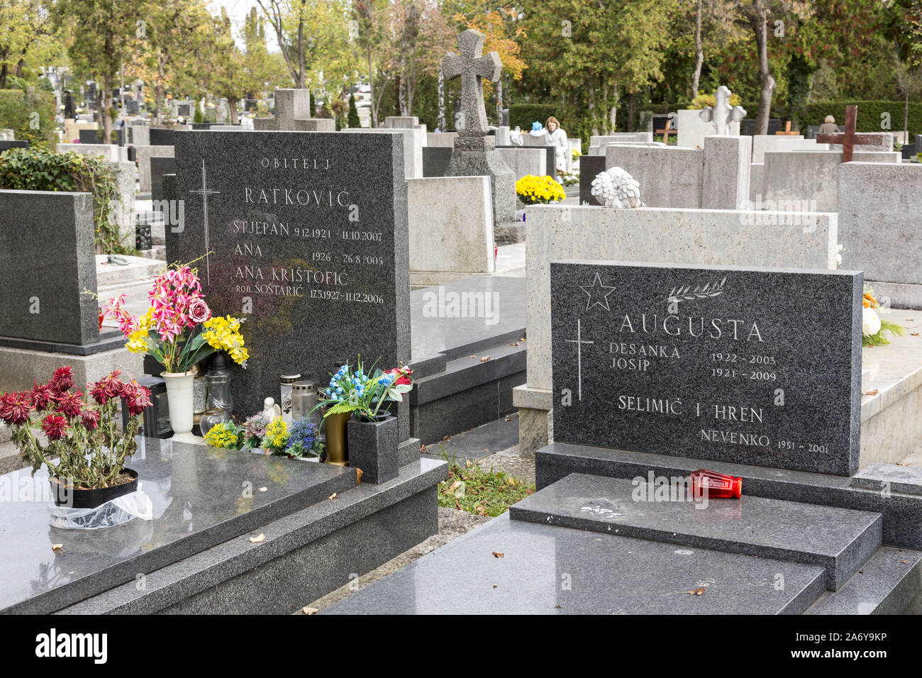 Mirogoj cemetery in Zagreb Stock Photo - Alamy