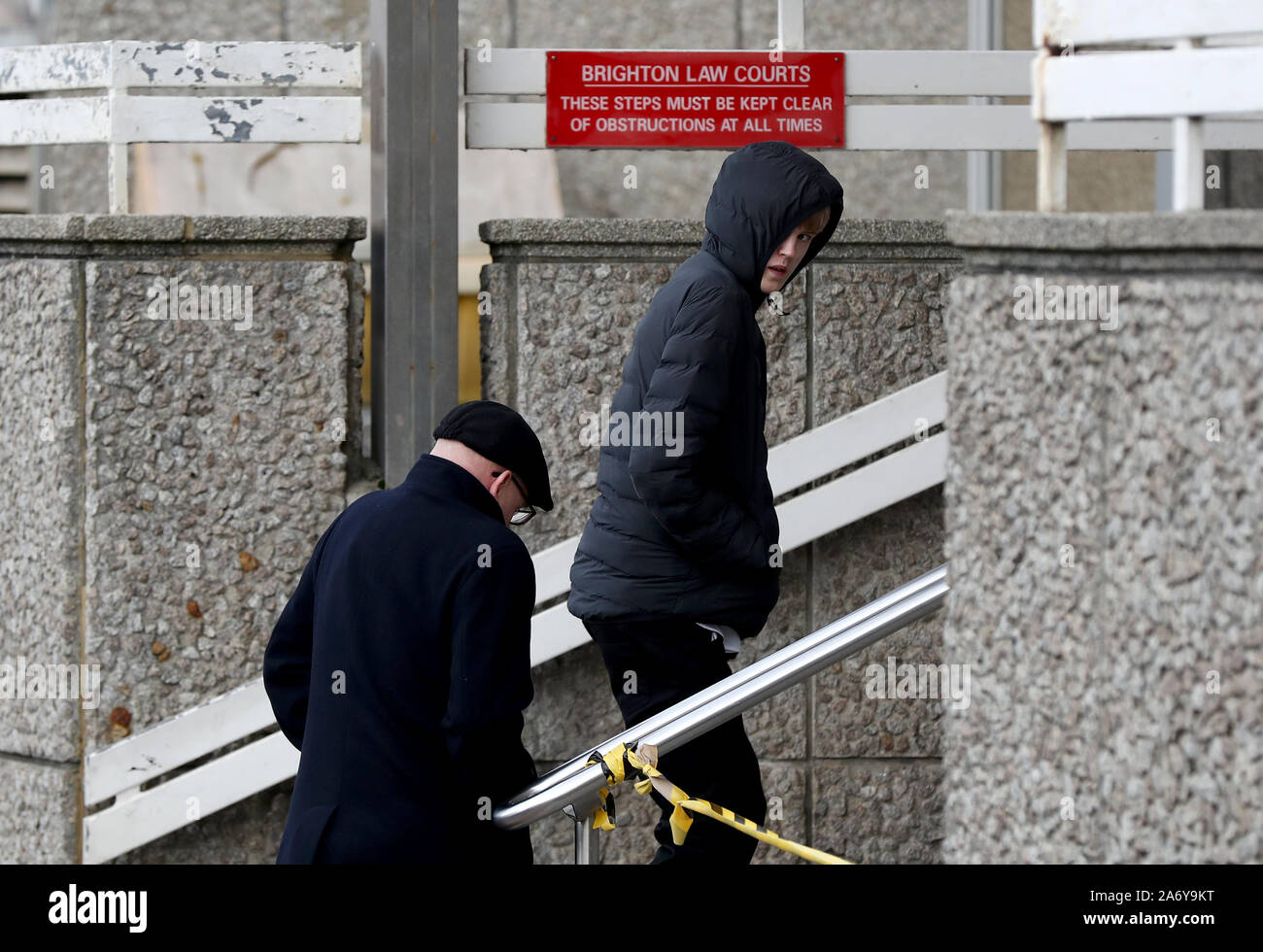 Nathan higgins arriving brighton hi-res stock photography and images ...