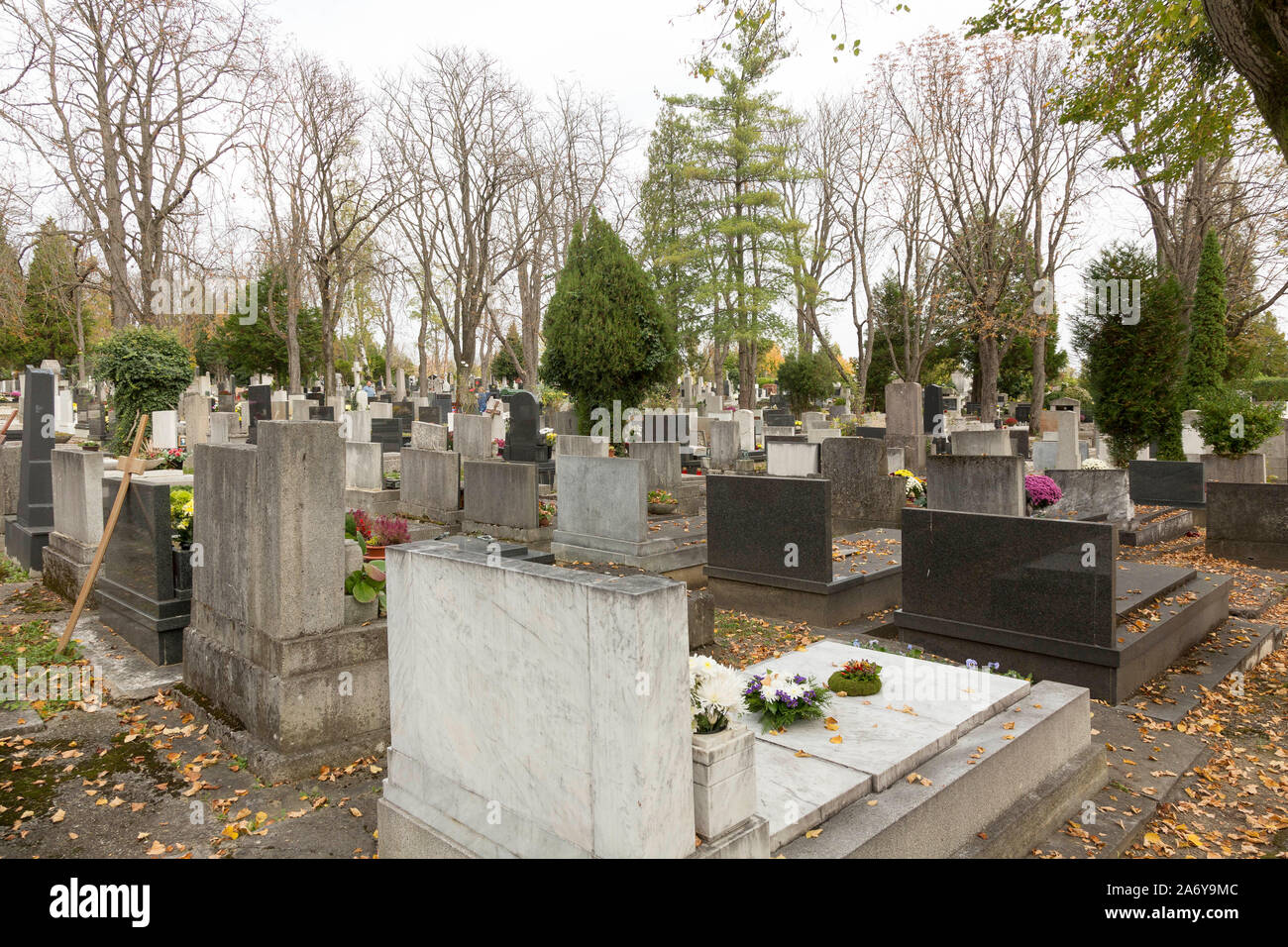 Mirogoj cemetery in Zagreb,Croatia Stock Photo - Alamy