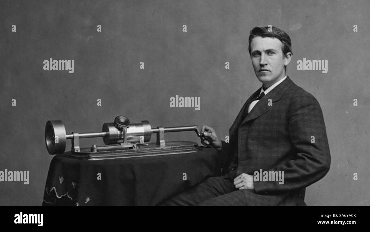 Edison tesla hi-res stock photography and images - Alamy