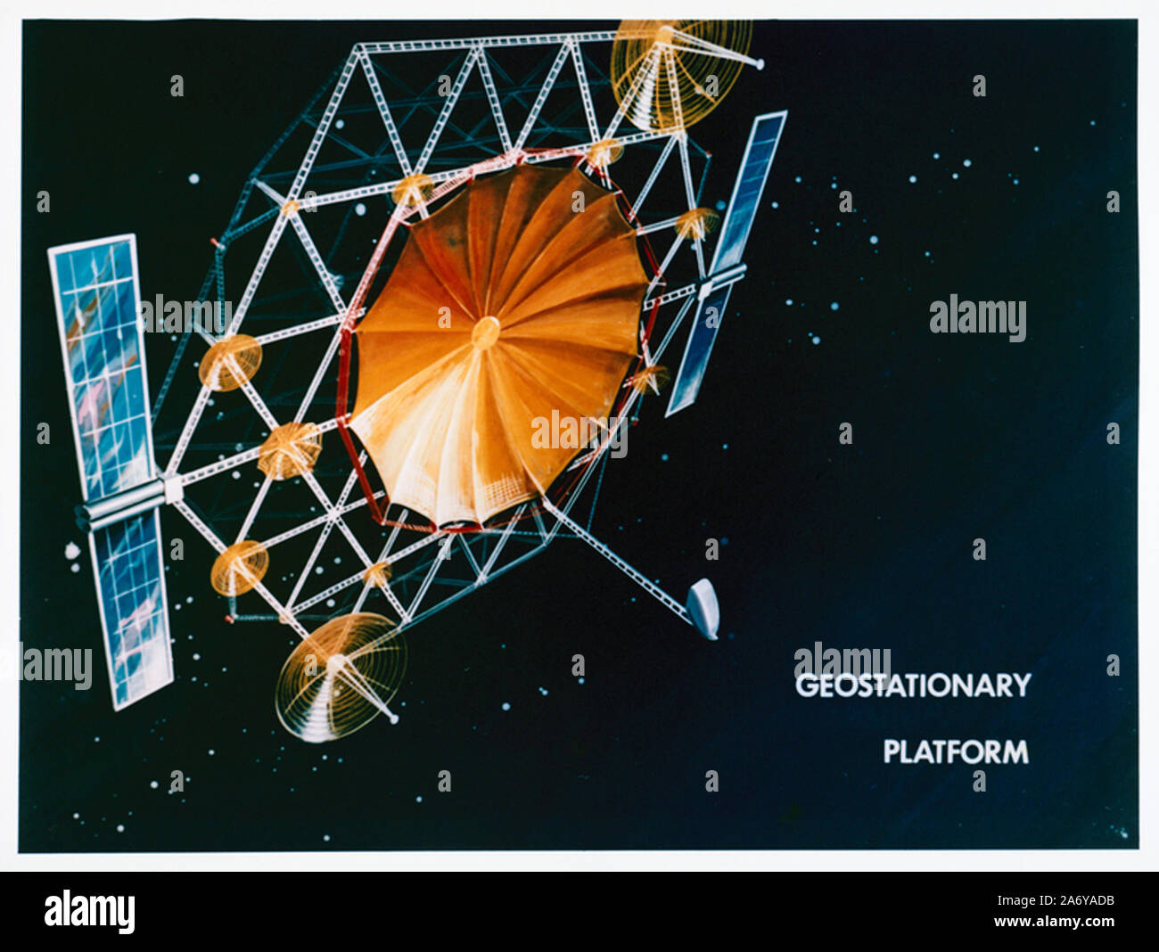 vintage science fiction illustration depicting possible future Stock ...