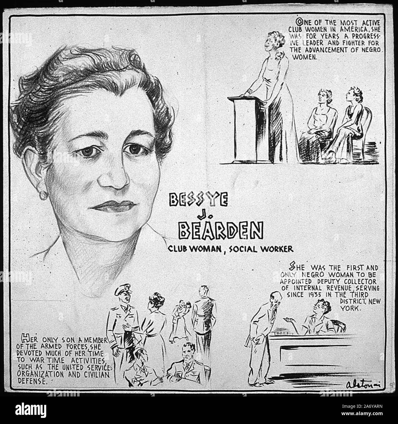 famous american hero illustration Stock Photo - Alamy