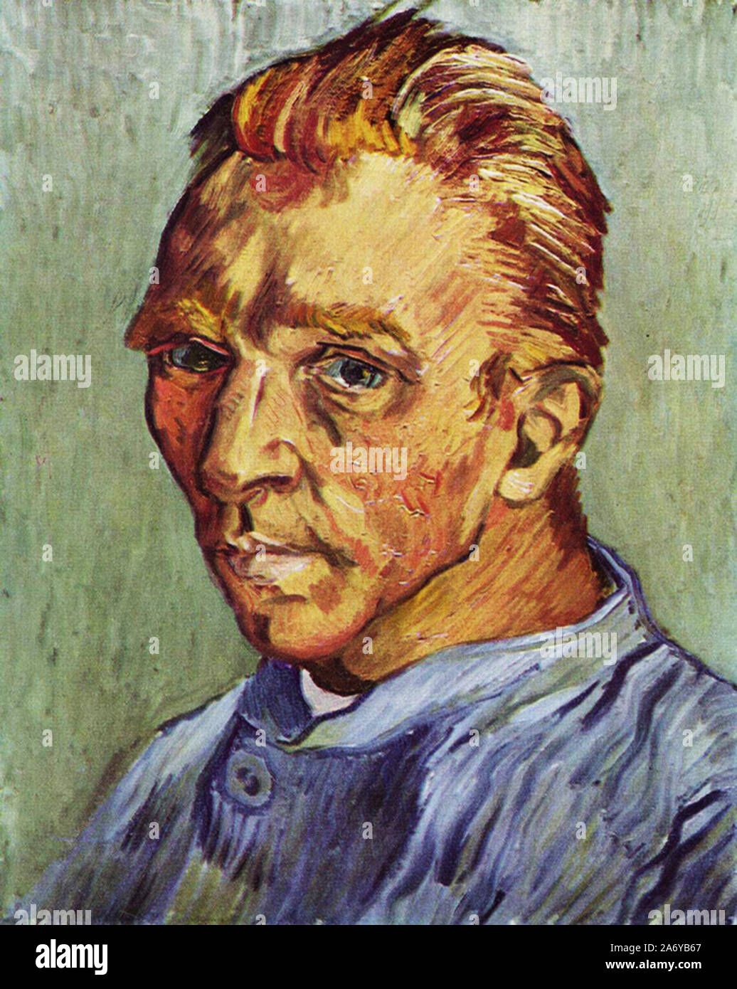 Which may have been van goghs last self portrait hi-res stock ...