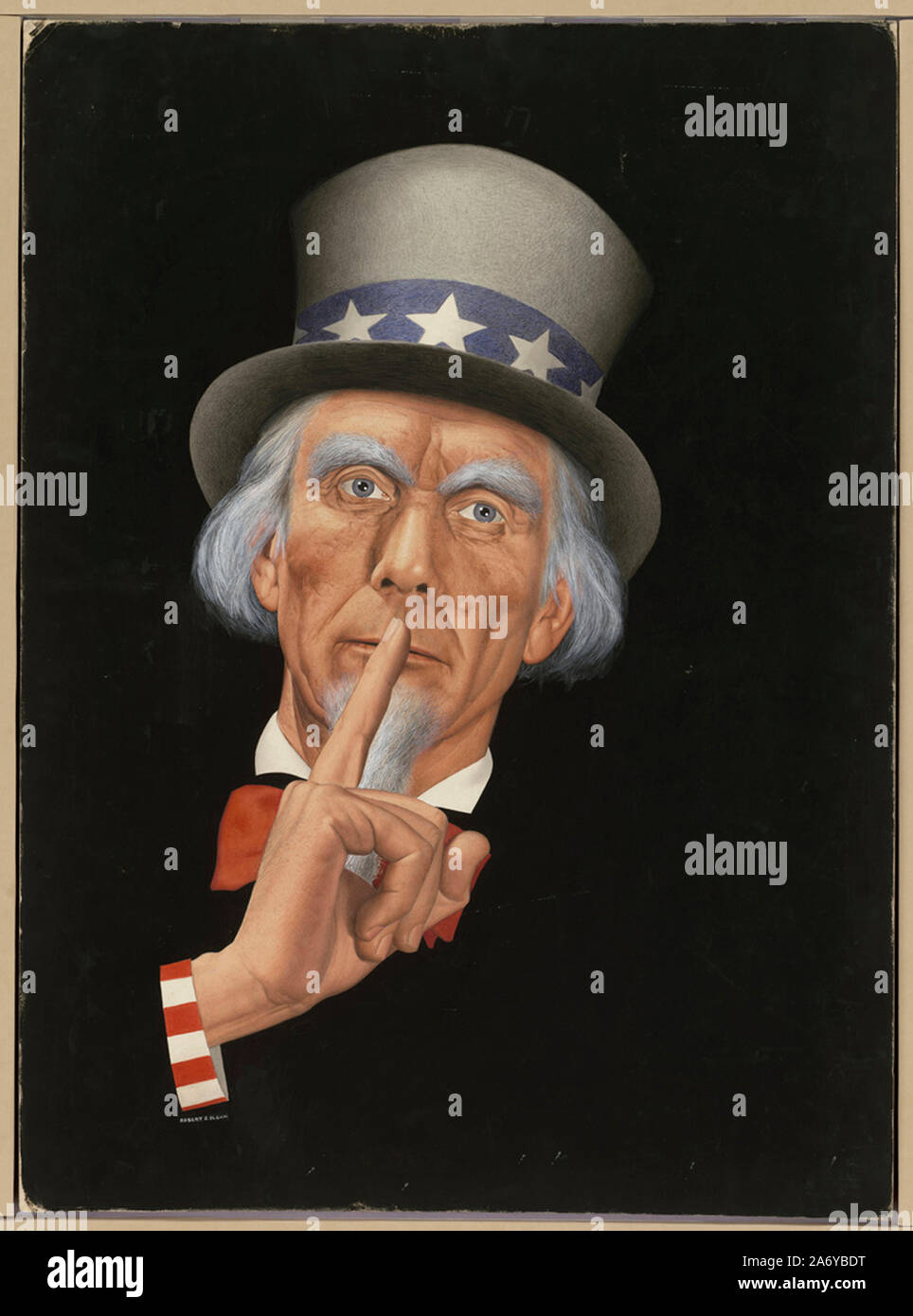 vintage war poster propaganda illustrated artwork Stock Photo - Alamy