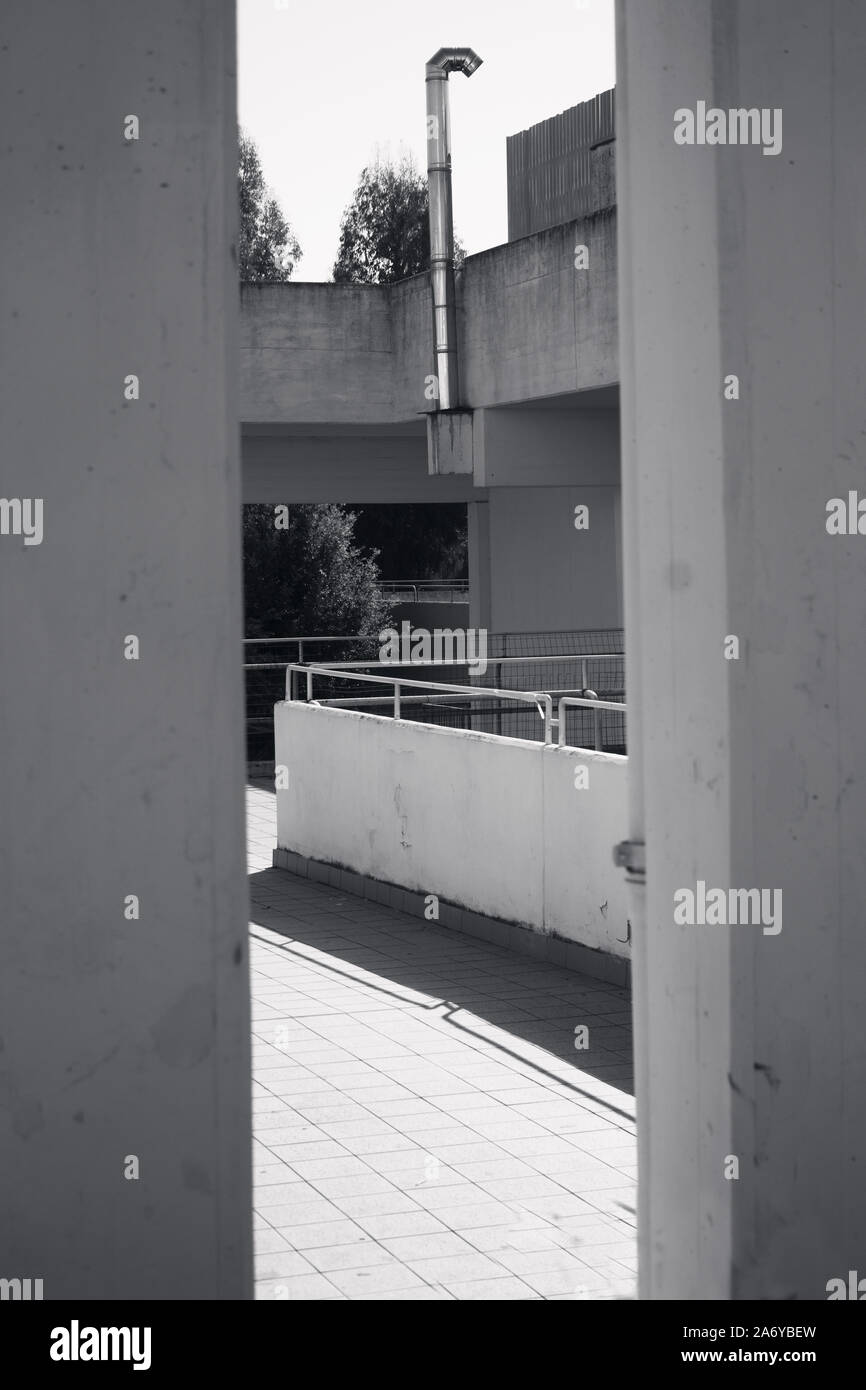 geometries and lines in modern construction Stock Photo - Alamy