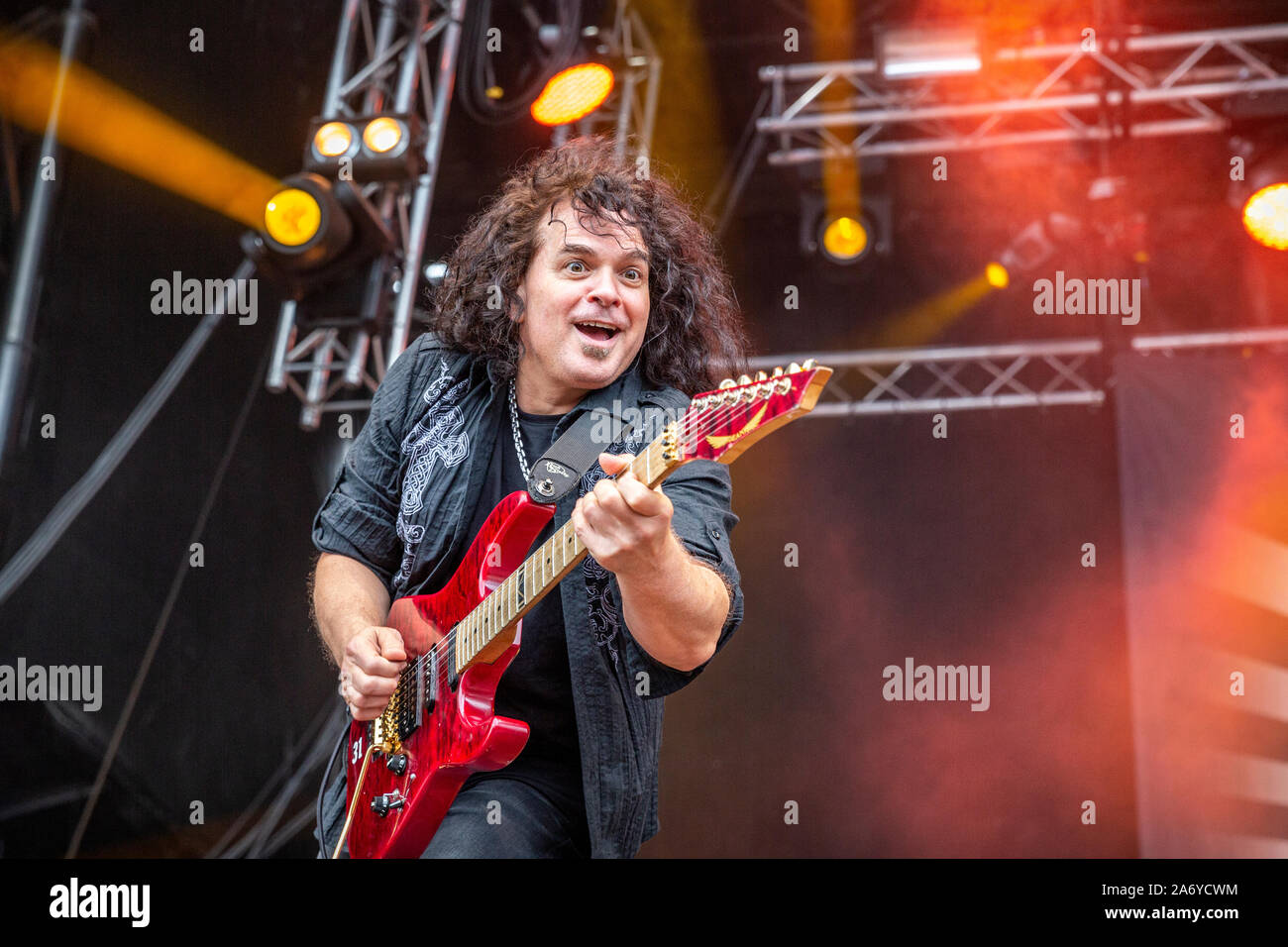 Solvesborg, Sweden. 08th, June 2019. The English rock band UFO performs ...