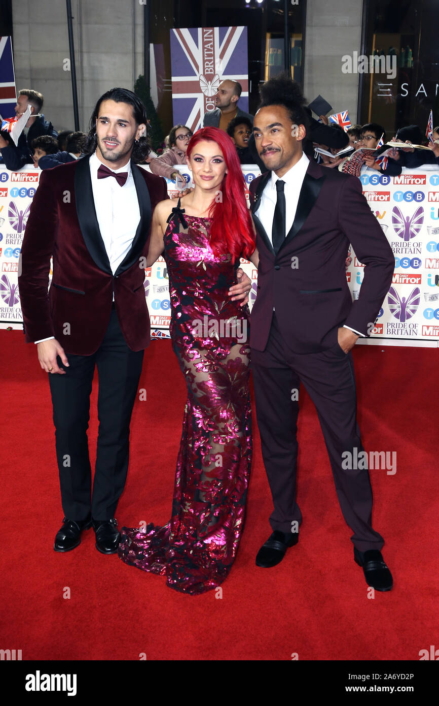 Graziano Di Prima, Dianne Buswell and Dev Griffin, Pride of Britain ...