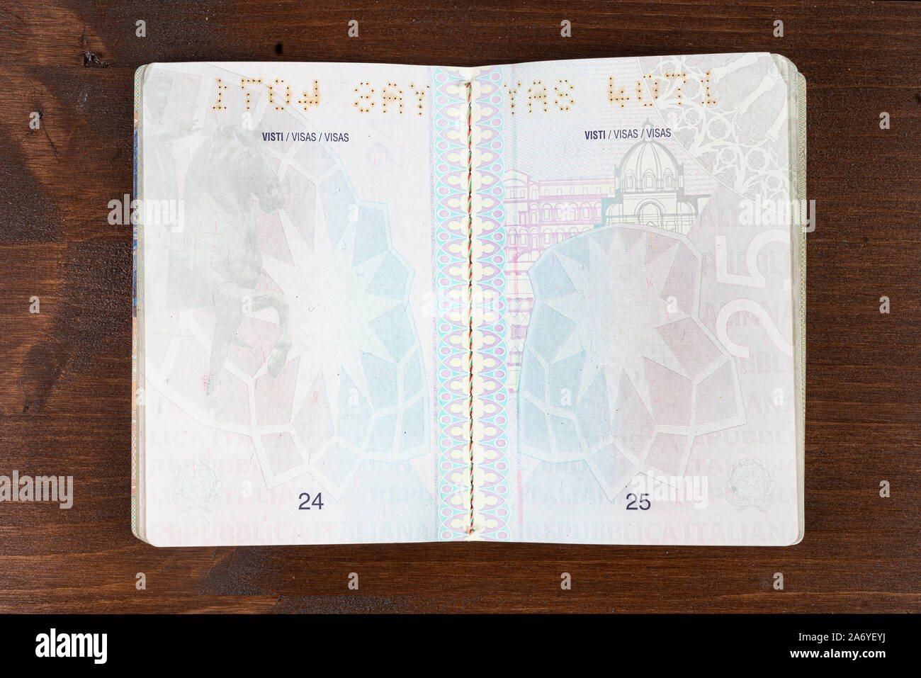 Italian Passport High Resolution Stock Photography and Images - Alamy