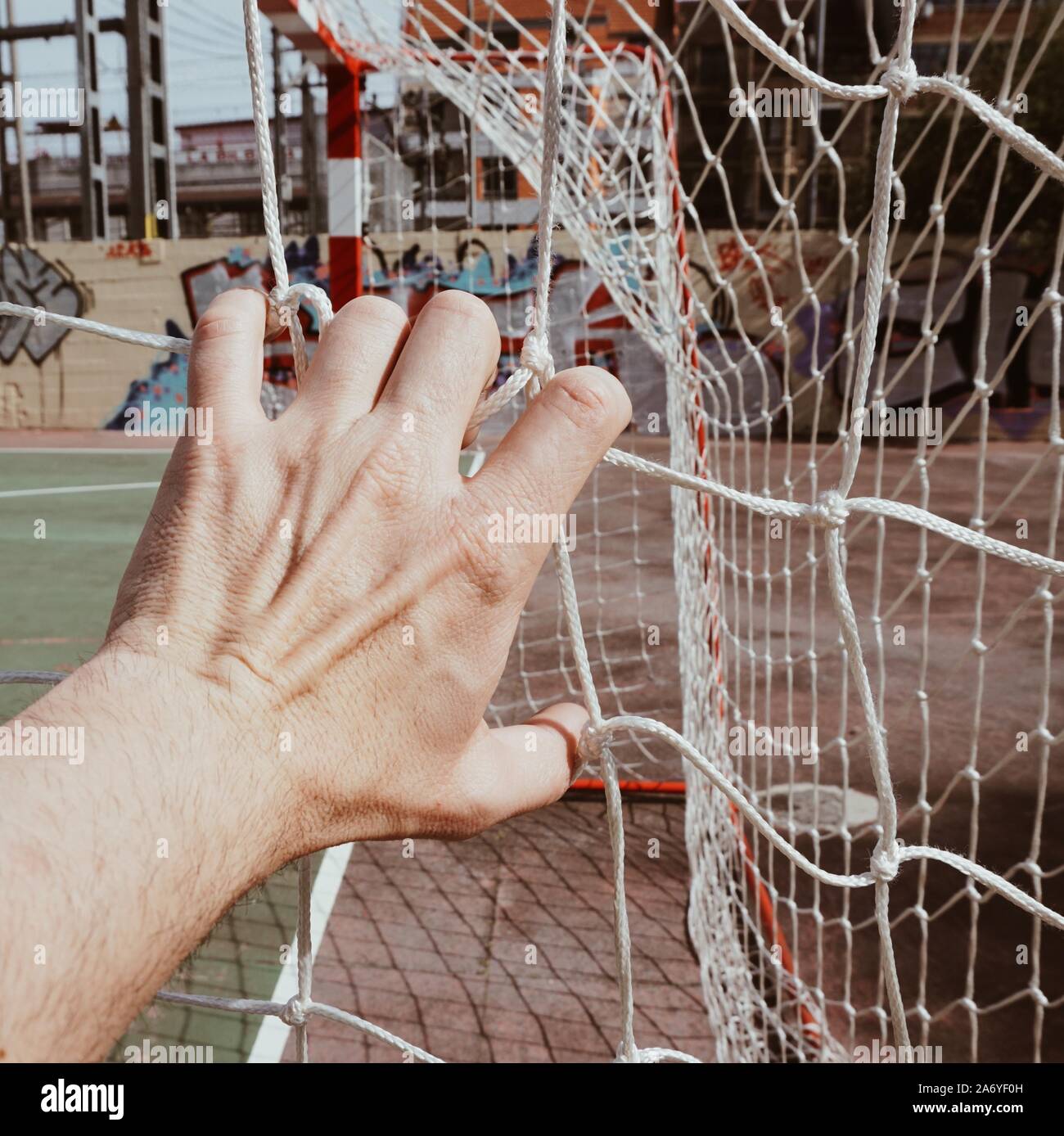 Hand rope hi-res stock photography and images - Alamy