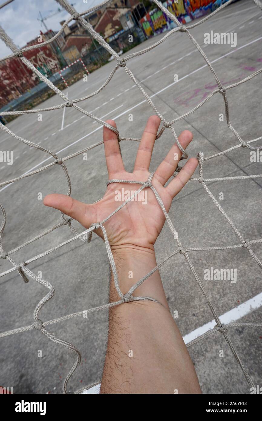 Hand rope hi-res stock photography and images - Alamy
