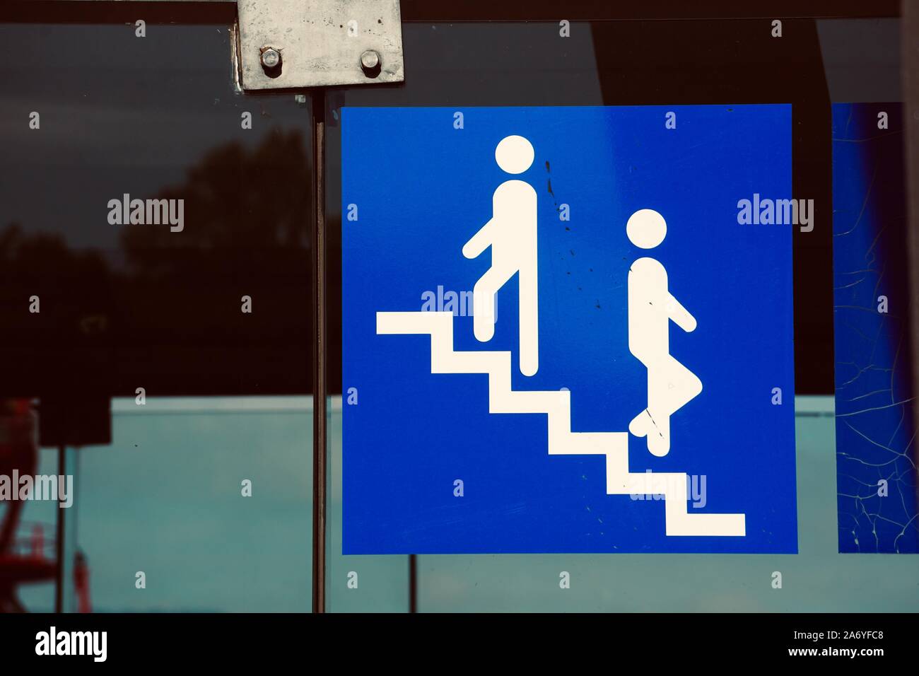 Pedestrian traffic sign hi-res stock photography and images - Alamy