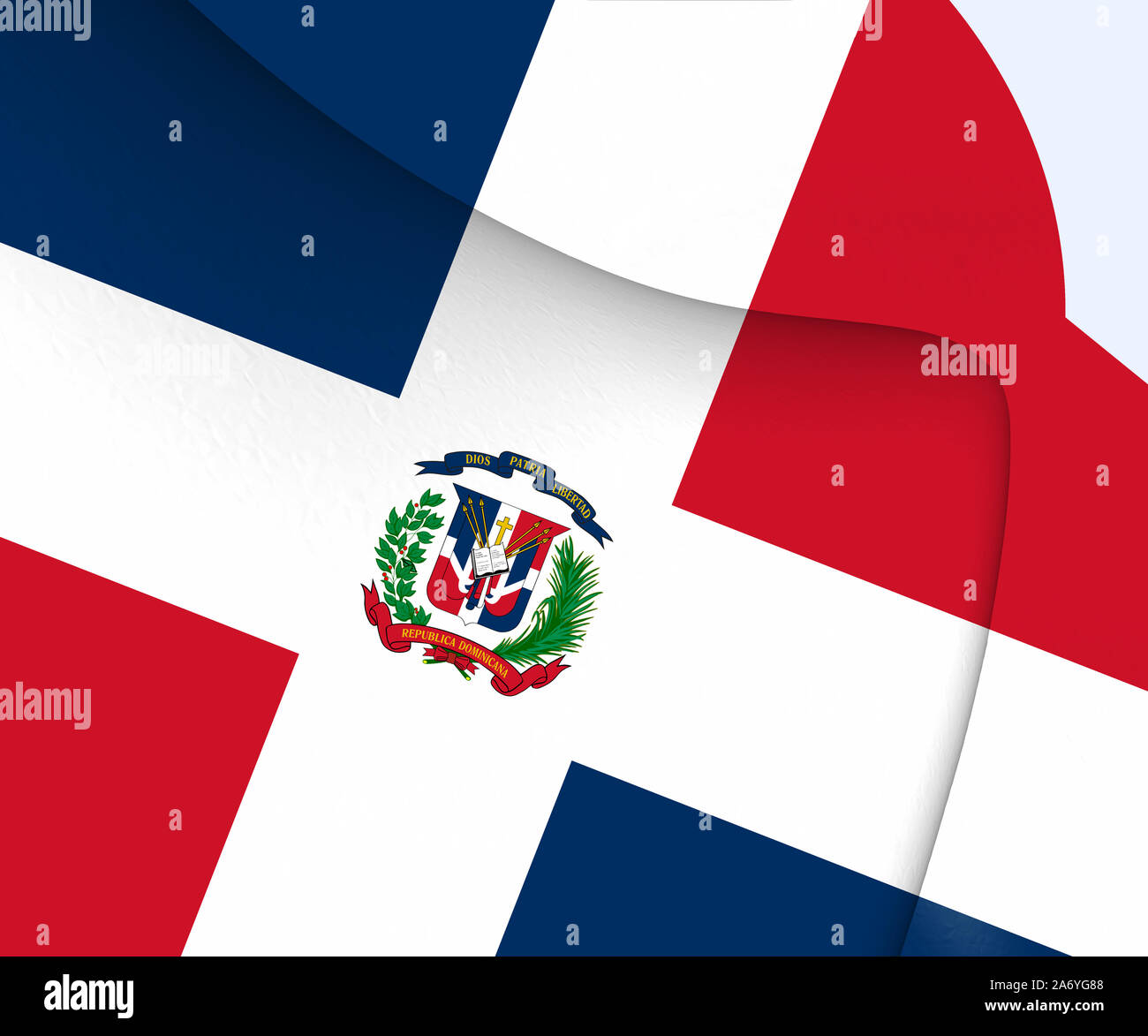 Dominican republic coat of arms hi-res stock photography and images - Alamy