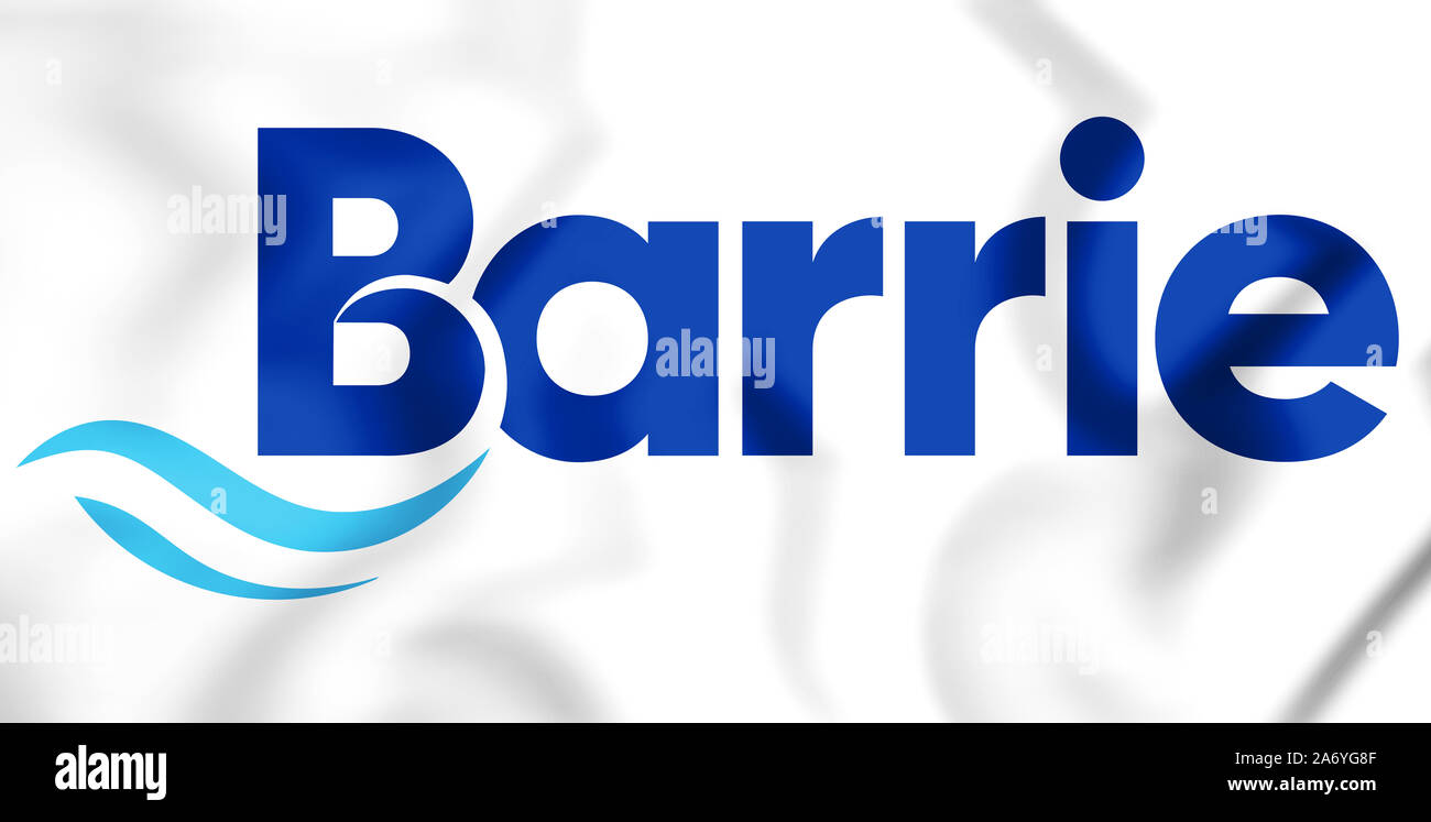 3D Emblem of Barrie (Ontario), Canada. 3D Illustration Stock Photo - Alamy