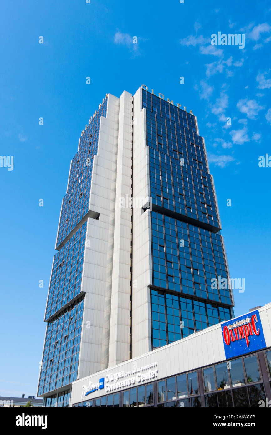 Olympic Hotel, Maakri, Tallinn, Estonia Stock Photo - Alamy