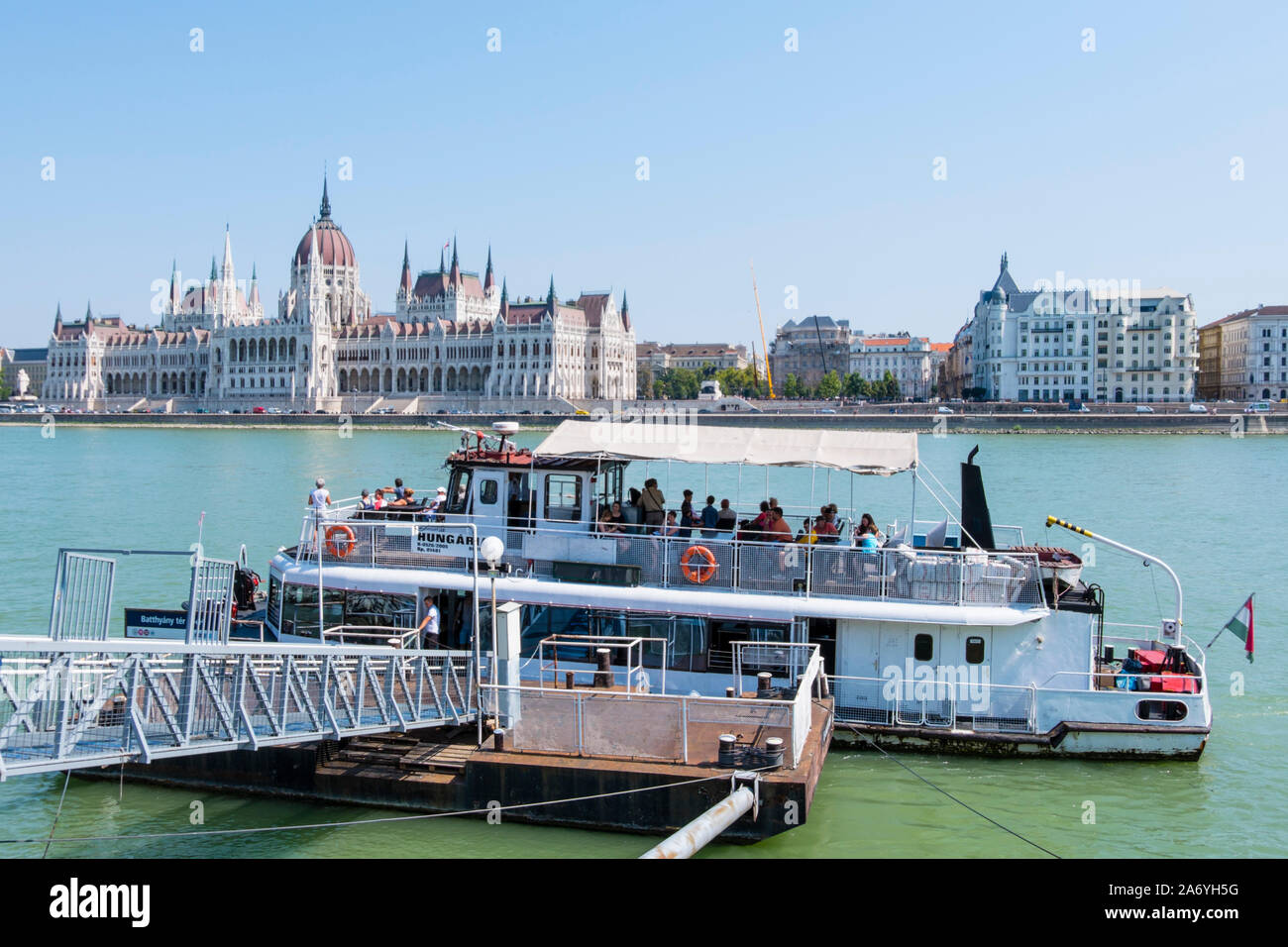Danube at batthyany ter hi-res stock photography and images - Alamy