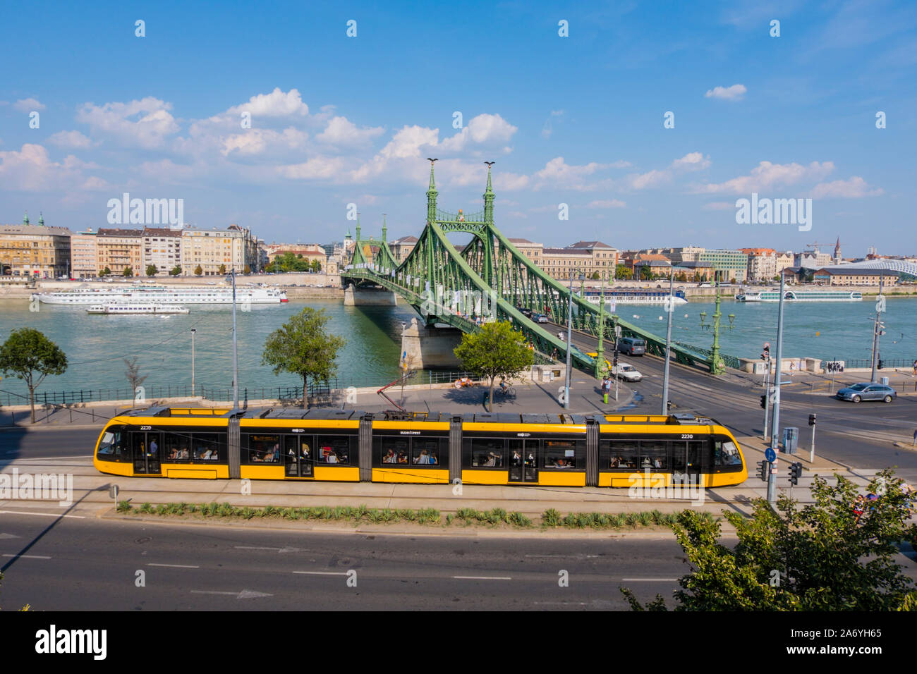 Riverside tram hi-res stock photography and images - Alamy