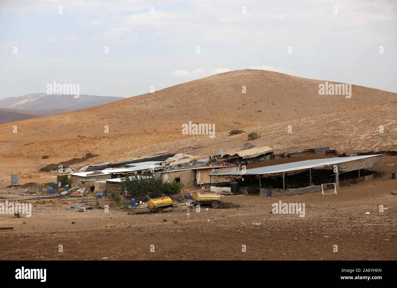Tubas, West Bank, Palestinian Territory. 29th Oct, 2019. Bedouin ...