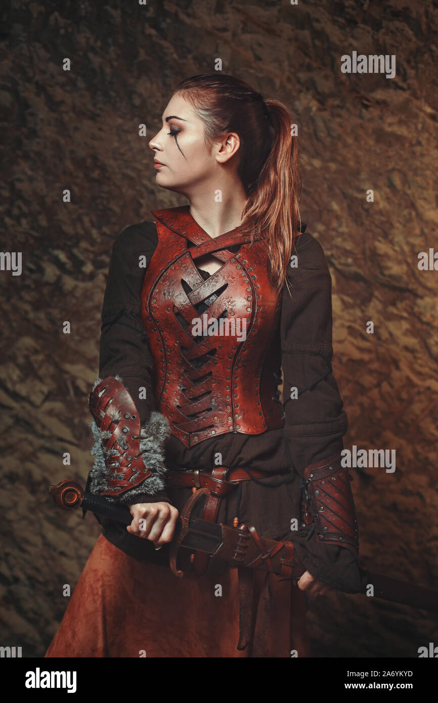 Celtic warrior woman hi-res stock photography and images - Alamy