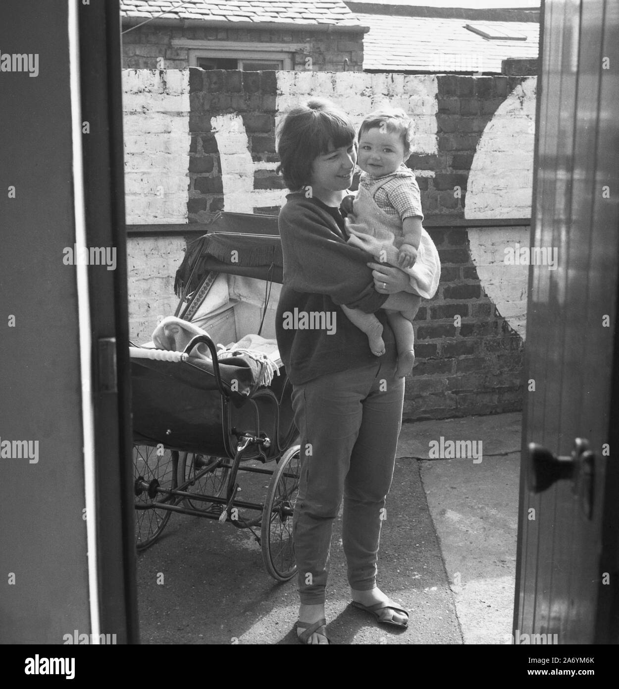 Baby Pram 1950s High Resolution Stock Photography and Images - Alamy