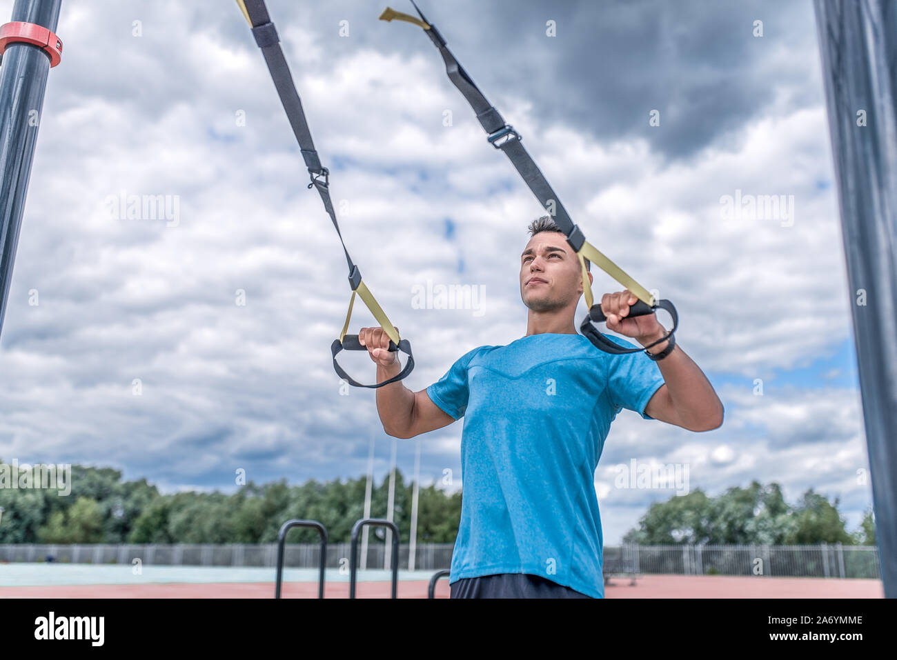 Pulling up loops hi-res stock photography and images - Alamy