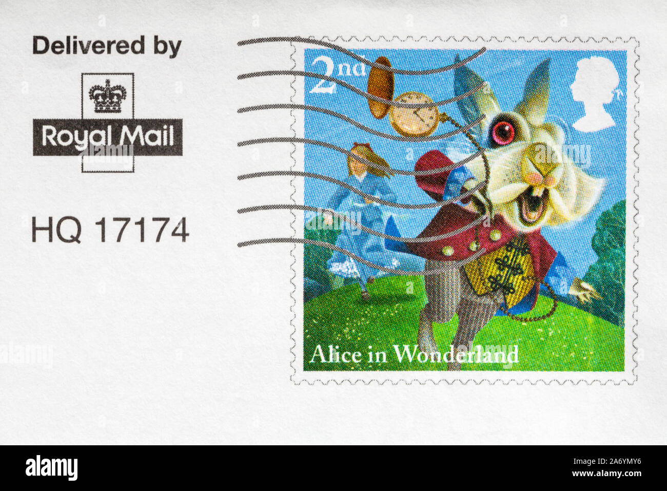 Alice in wonderland postage stamp hi-res stock photography and images ...