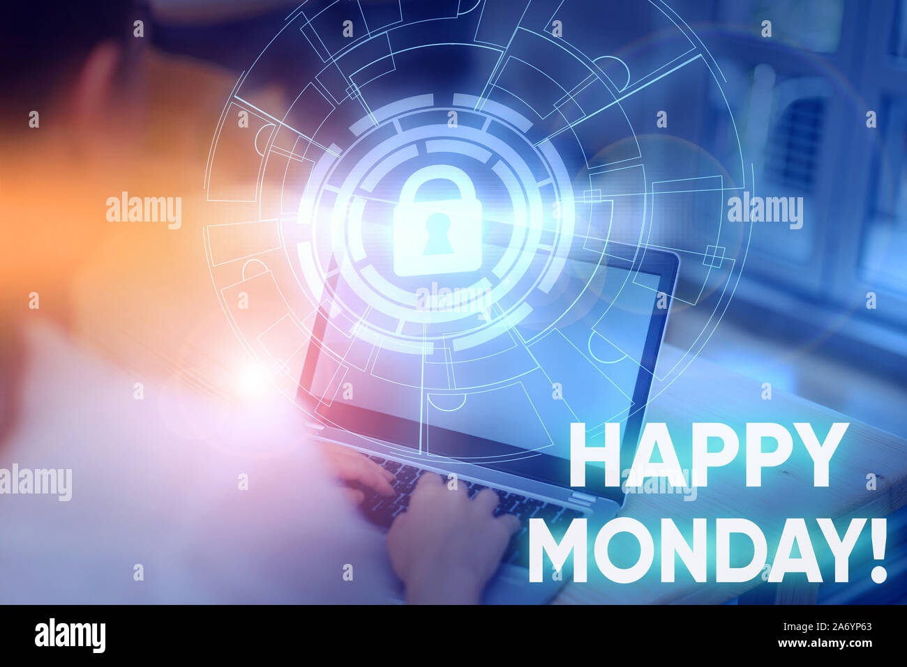 Conceptual hand writing showing Happy Monday. Concept meaning telling ...