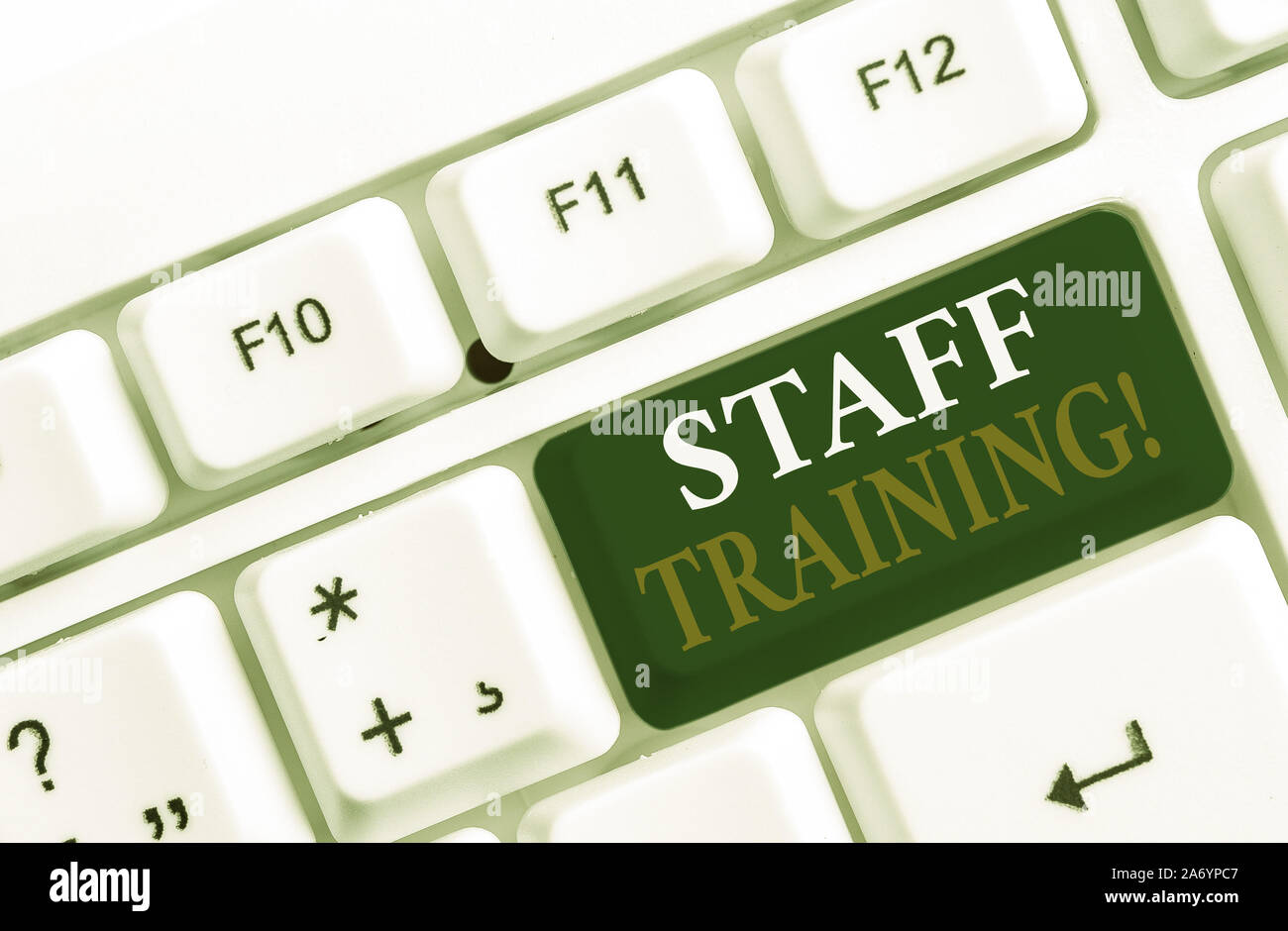 Word writing text Staff Training. Business photo showcasing learn ...