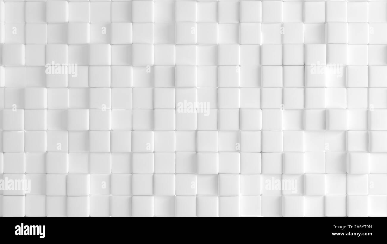 White background texture with geometric shapes. 3d rendering, 3d ...
