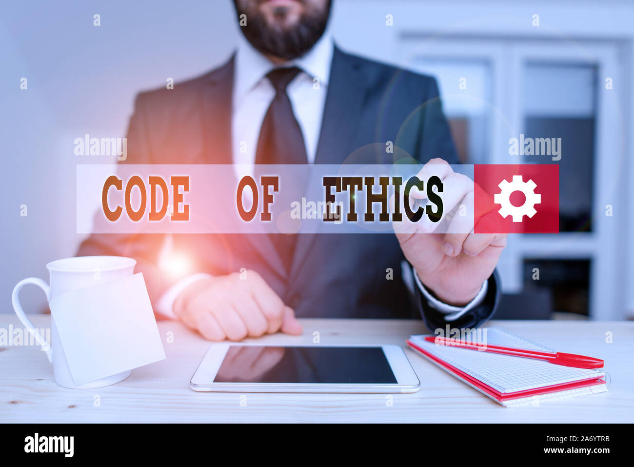 Handwriting text Code Of Ethics. Conceptual photo basic guide for ...