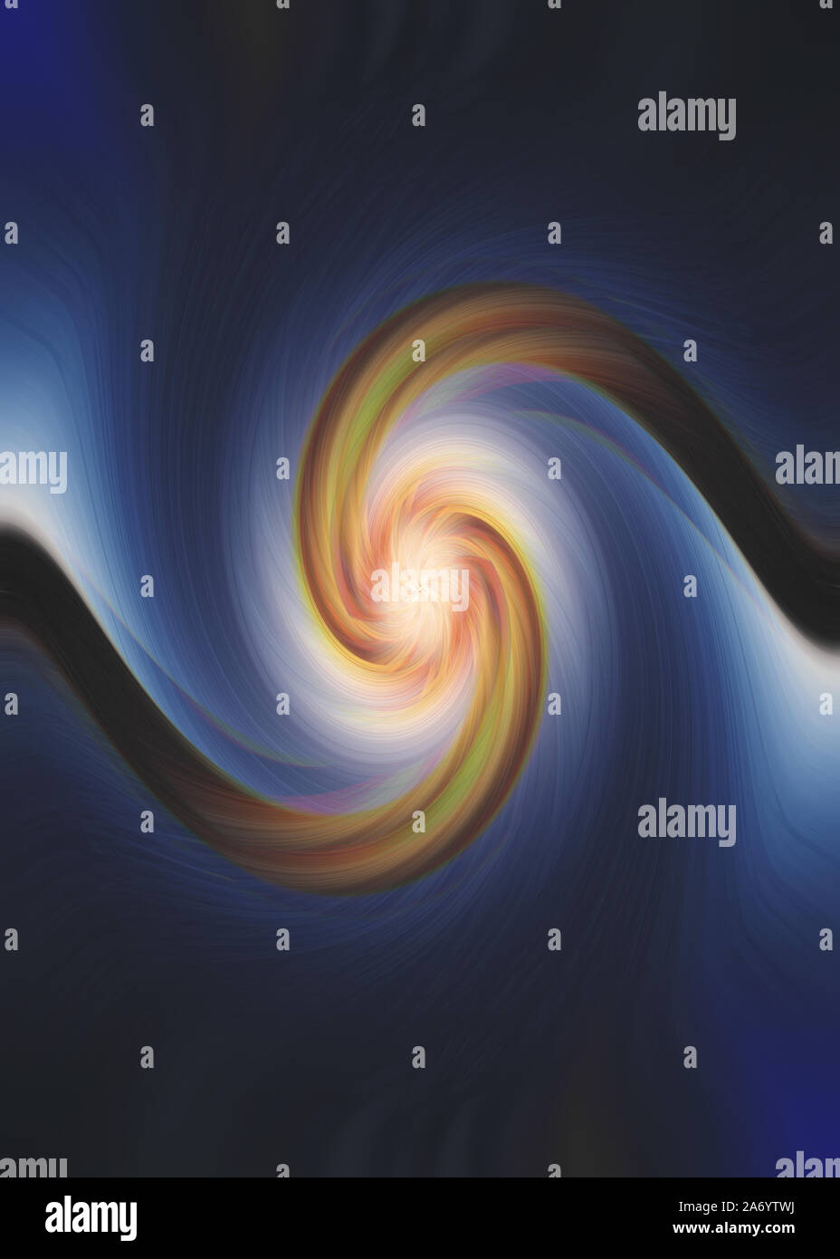 illustration made with the twirl effect for backgrounds, wallpapers and ...