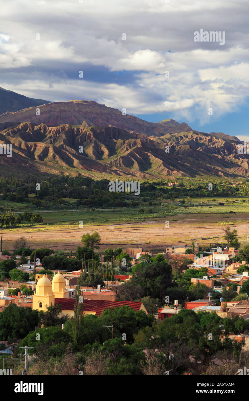 Argentina, Salta, Quebrada de Humahuaca (UNESCO Site), Tilcara Village ...