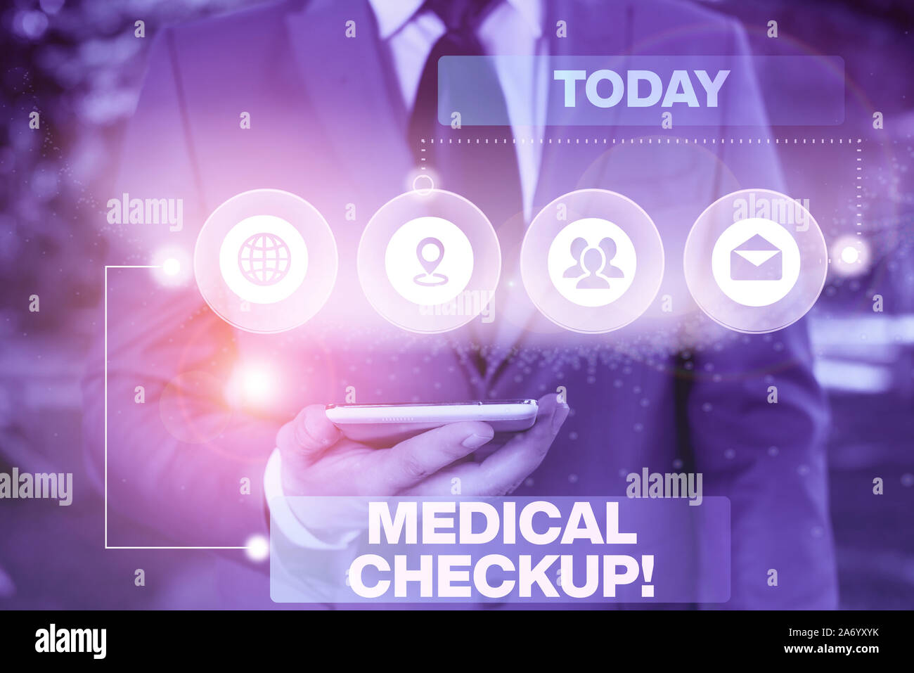 Conceptual hand writing showing Medical Checkup. Concept meaning ...