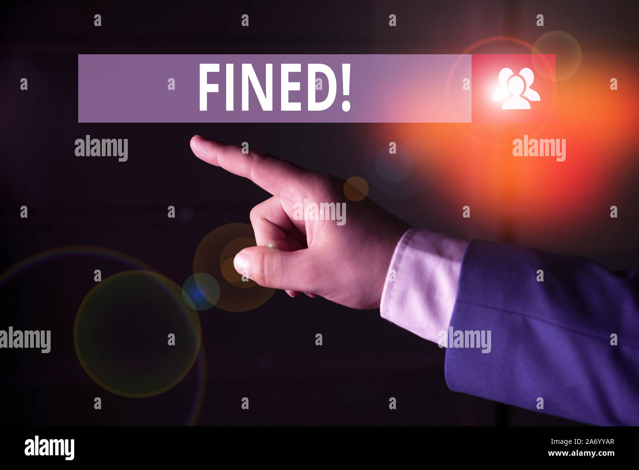 Conceptual hand writing showing Fined. Concept meaning clarify beer by ...