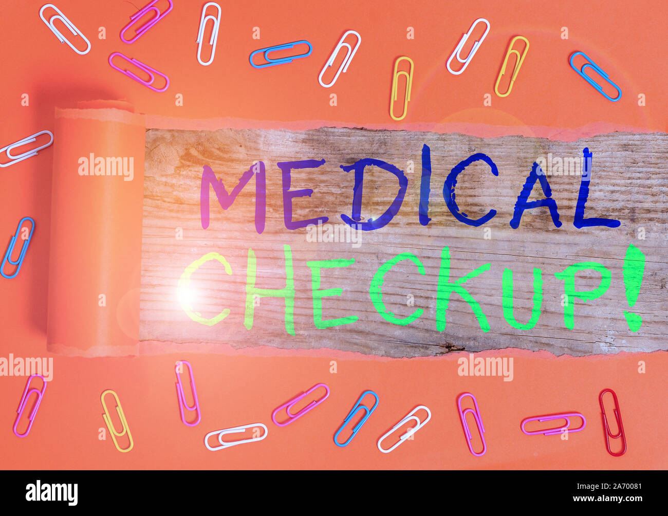 Text sign showing Medical Checkup. Business photo text thorough ...