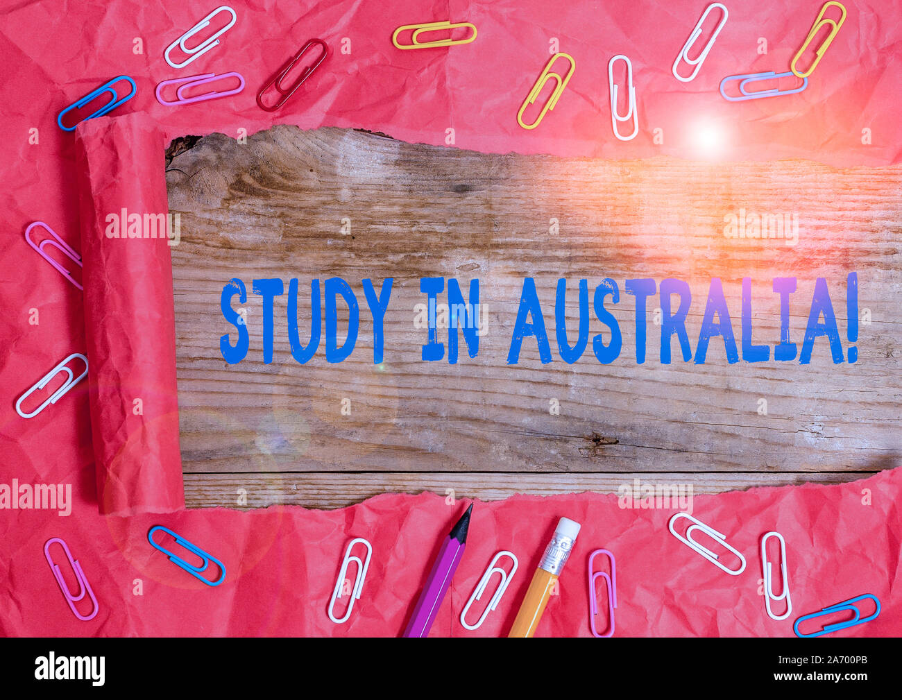 Handwriting text writing Study In Australia. Conceptual photo going ...