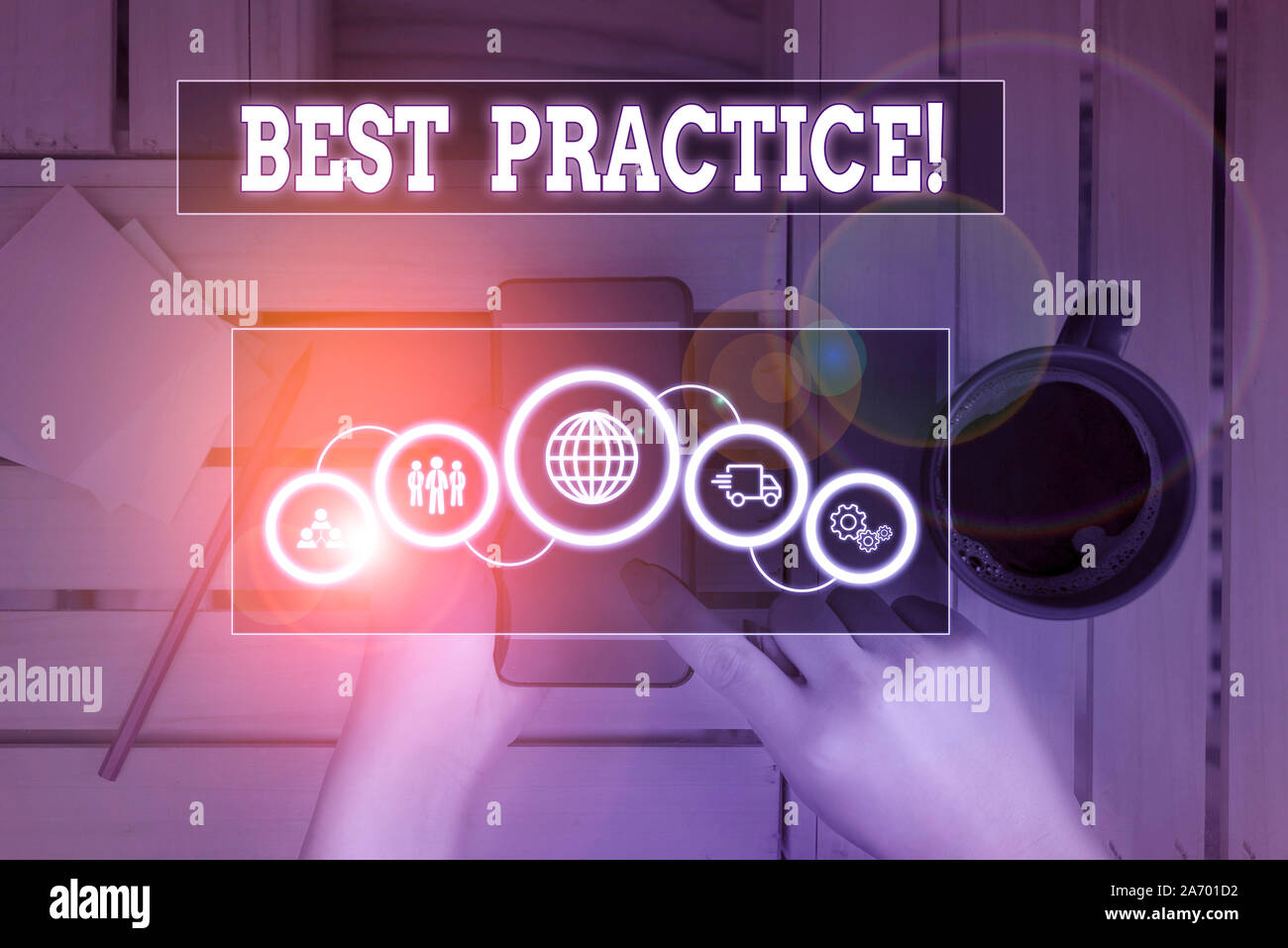 Text sign showing Best Practice. Business photo text commercial ...