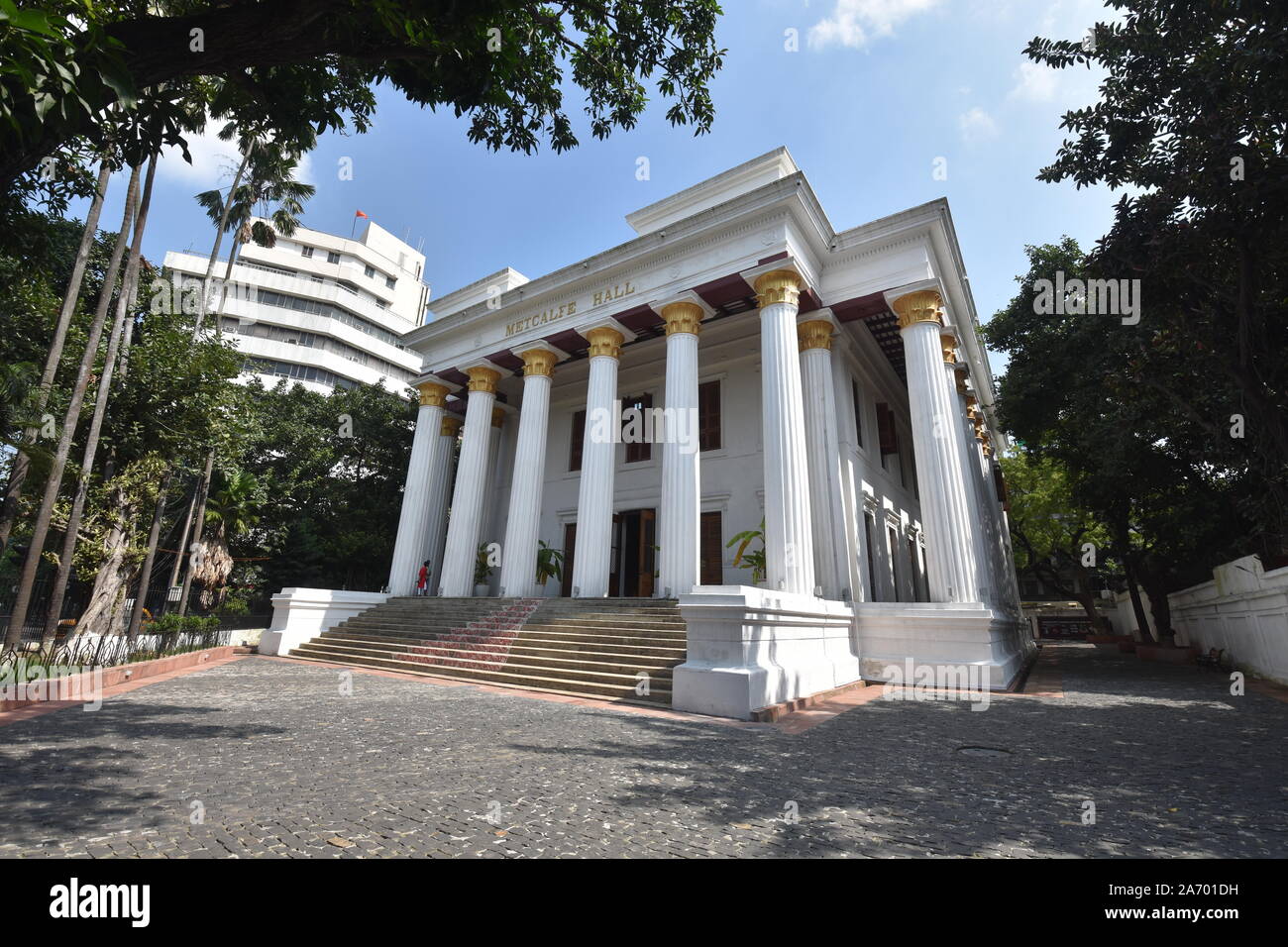 Metcalfe Hall. 12 Strand Road. Kolkata, West Bengal. India Stock Photo ...