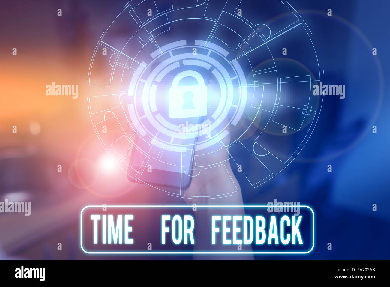 Text sign showing Time For Feedback. Business photo showcasing ...