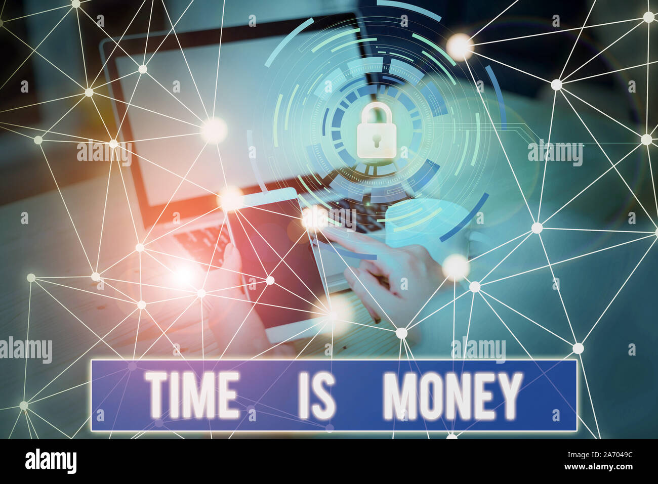 Conceptual hand writing showing Time Is Money. Concept meaning time is ...
