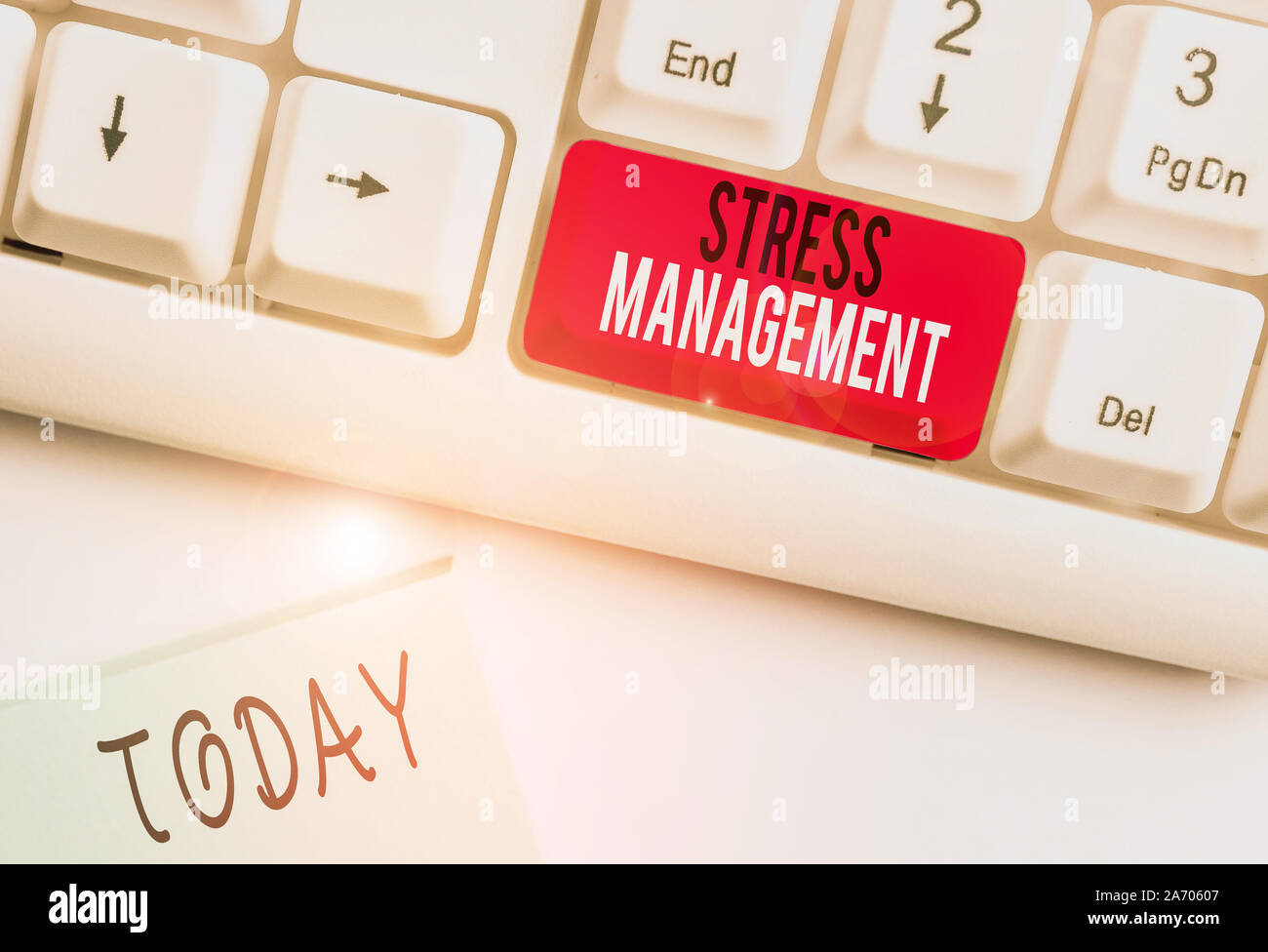 Conceptual hand writing showing Stress Management. Concept meaning ...