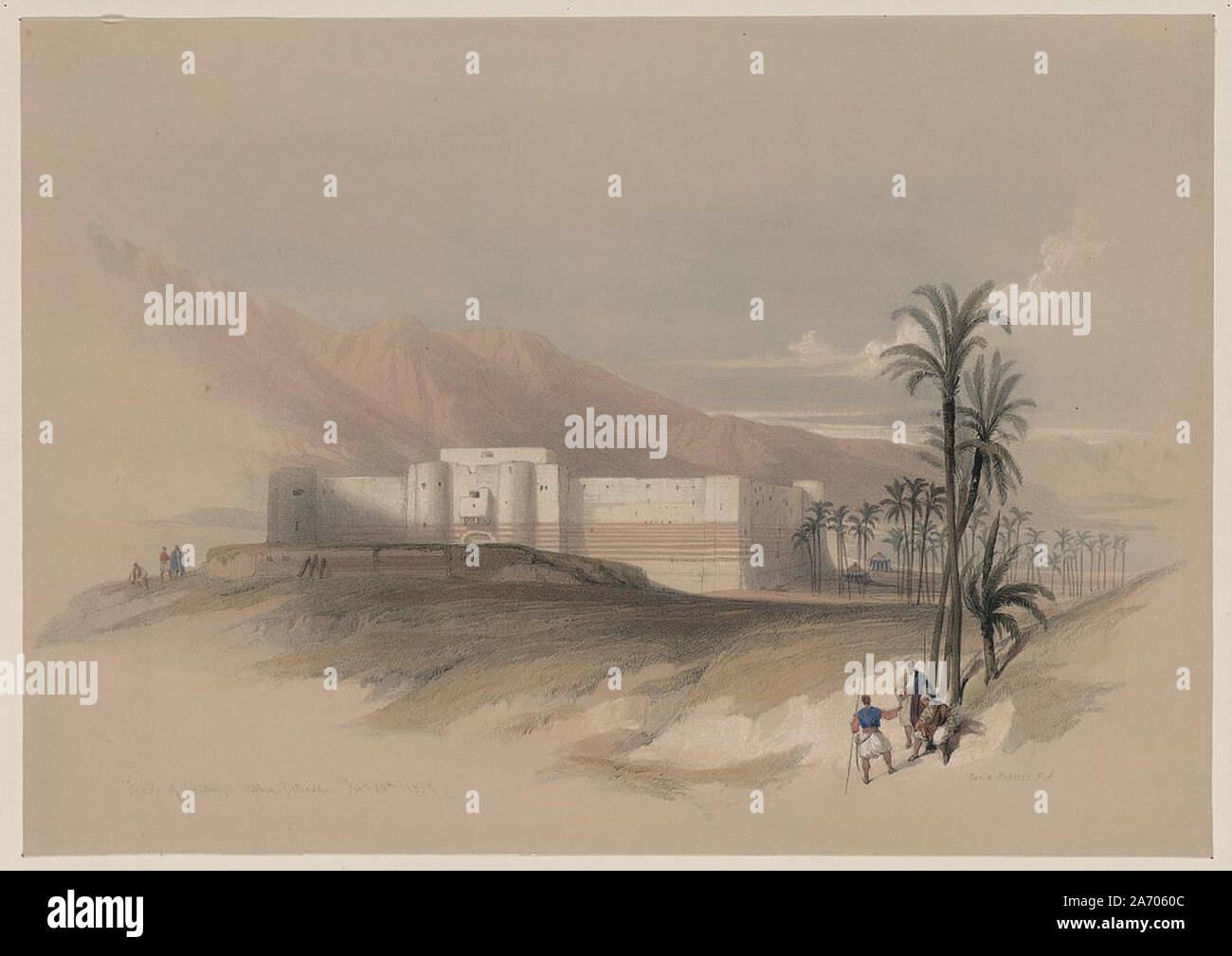 vintage ruins classical illustration art Stock Photo - Alamy