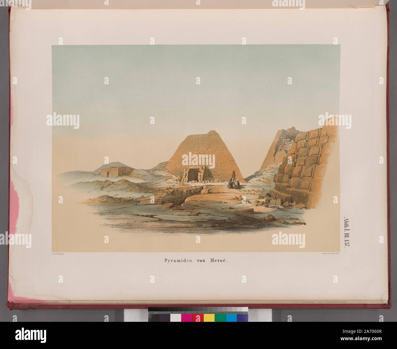 vintage ruins classical illustration art Stock Photo - Alamy