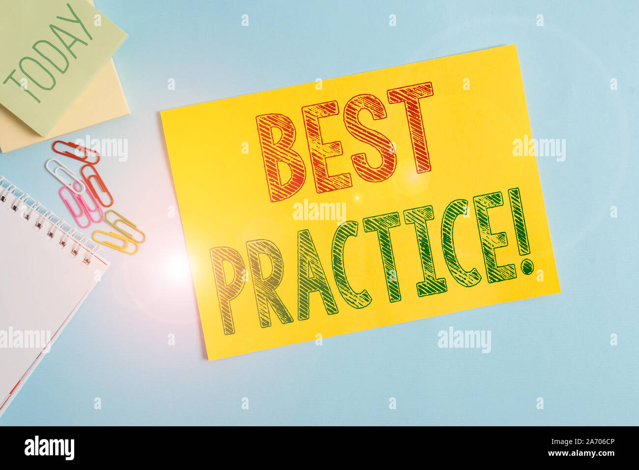 Conceptual hand writing showing Best Practice. Concept meaning ...