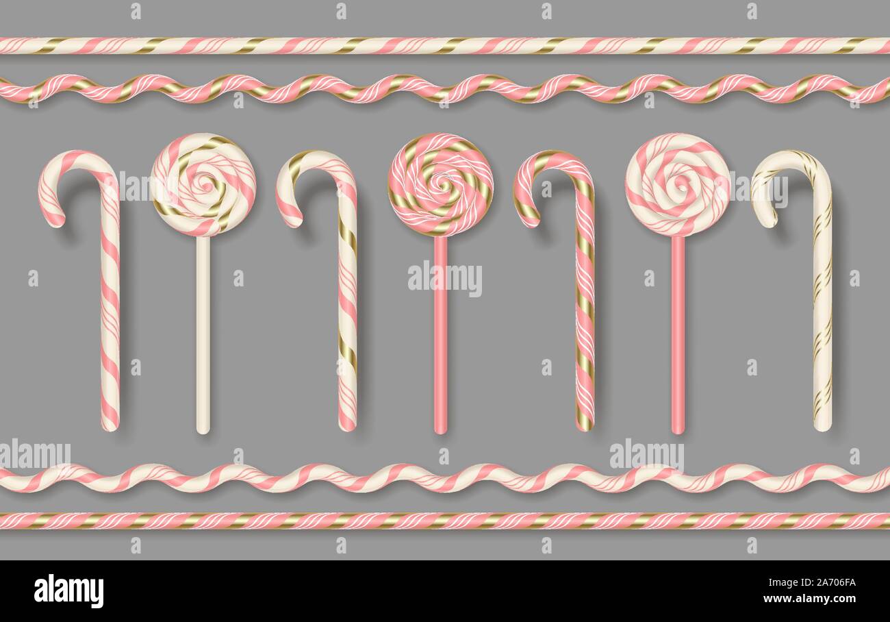 Christmas Candy Lollipop Stock Vector Image & Art - Alamy