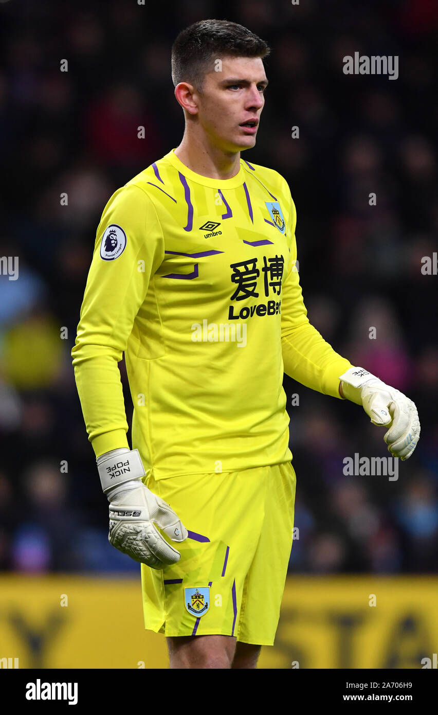 Burnley goalkeeper Nick Pope Stock Photo - Alamy