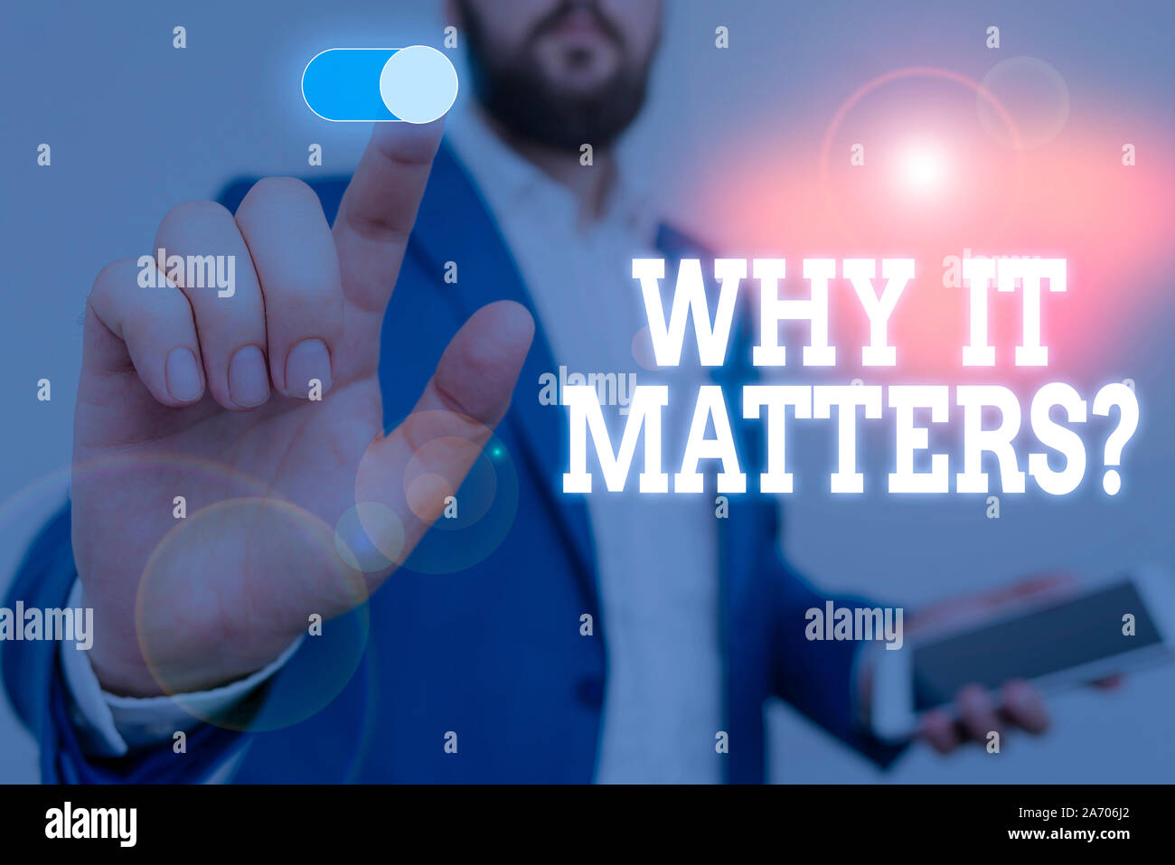 Handwriting text writing Why It Matters Question. Conceptual photo most ...