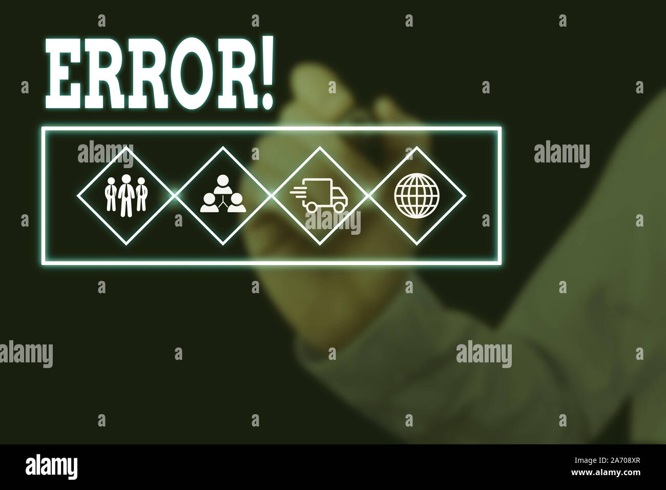 Handwriting text Error. Conceptual photo state or condition of being ...