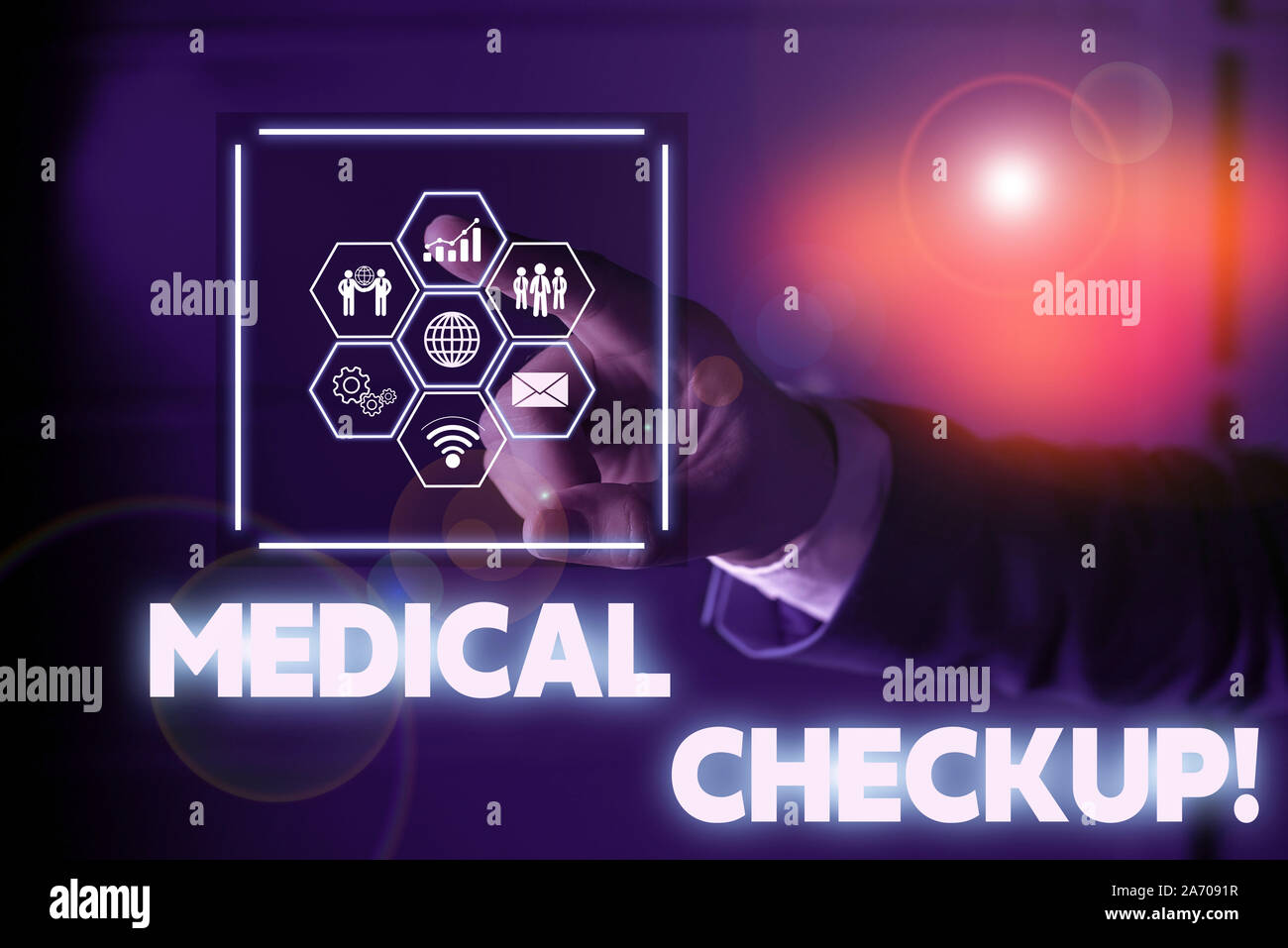 Conceptual hand writing showing Medical Checkup. Concept meaning ...