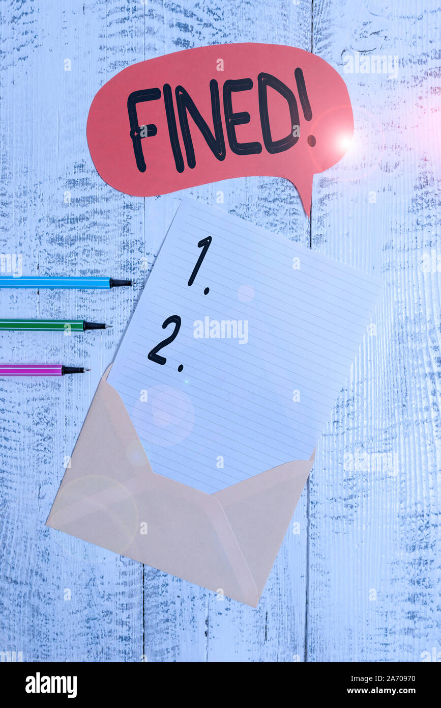 Conceptual hand writing showing Fined. Concept meaning clarify beer by ...